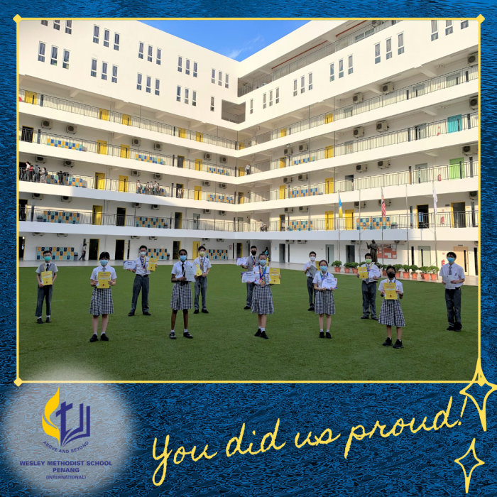 Wesley Methodist School Penang | Math Competition Winners